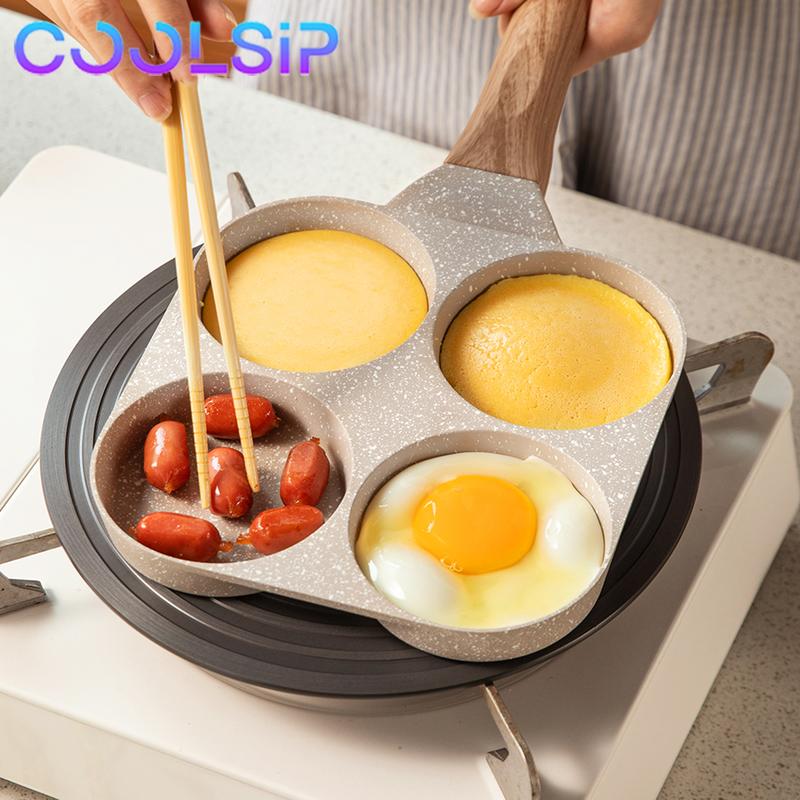 Carote Same Style Non Stick Frying Pan Kawali Cooking 4 hole - TikTok Shop Philippines