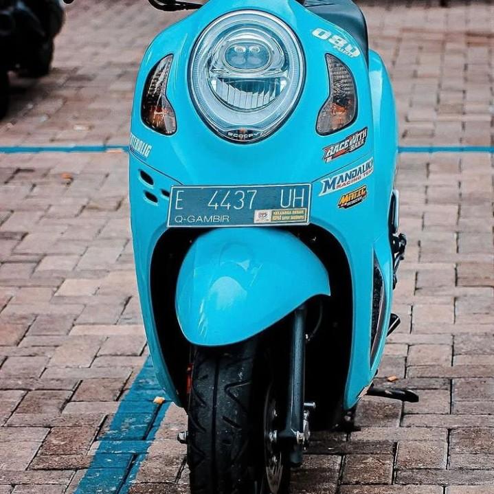 SKOTLET MOTOR WARNA BIRU MUDA STIKER MOTOR BIRU MUDA SKOTLET - Shop ...