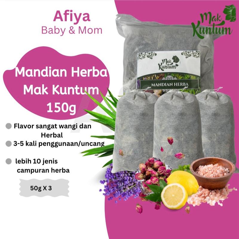 Mak Kuntum Mandian Herba Sauna Wanita Bersalin Berpantang - TikTok Shop ...