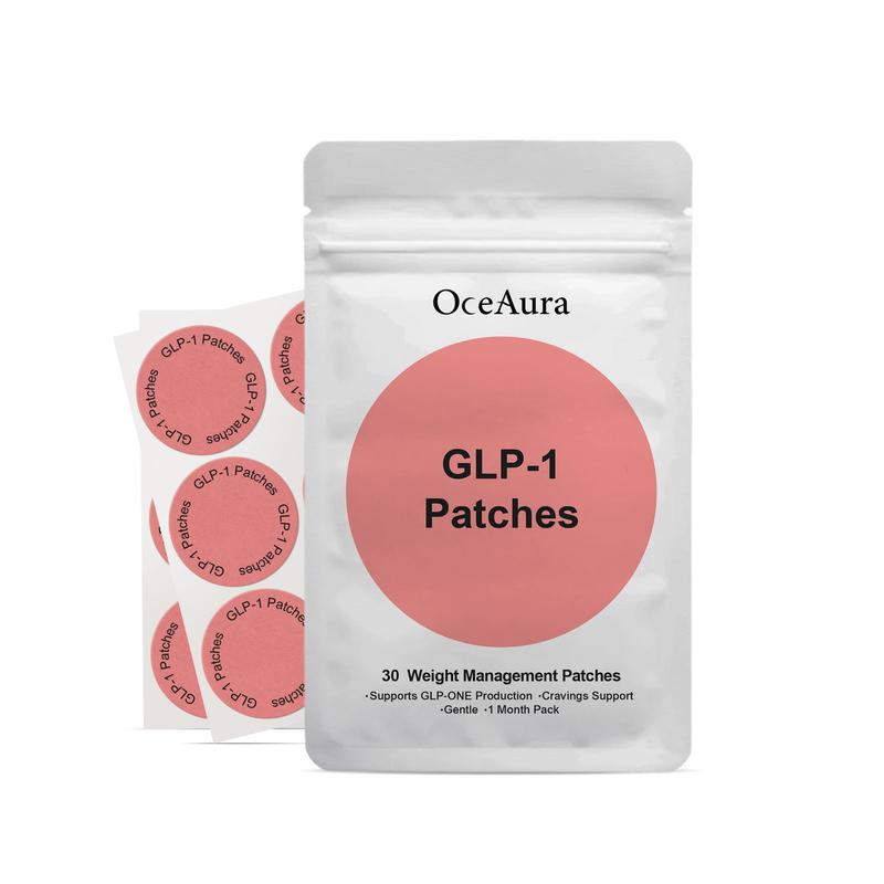GLP-1 Patches: 30 Metabolic Balance Patches, with L Glutamine ...