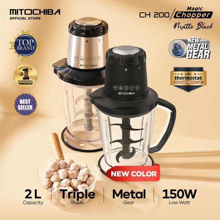 Promo MITOCHIBA Food Magic Chopper CH200 Blender 2L Alat Penghalus ...