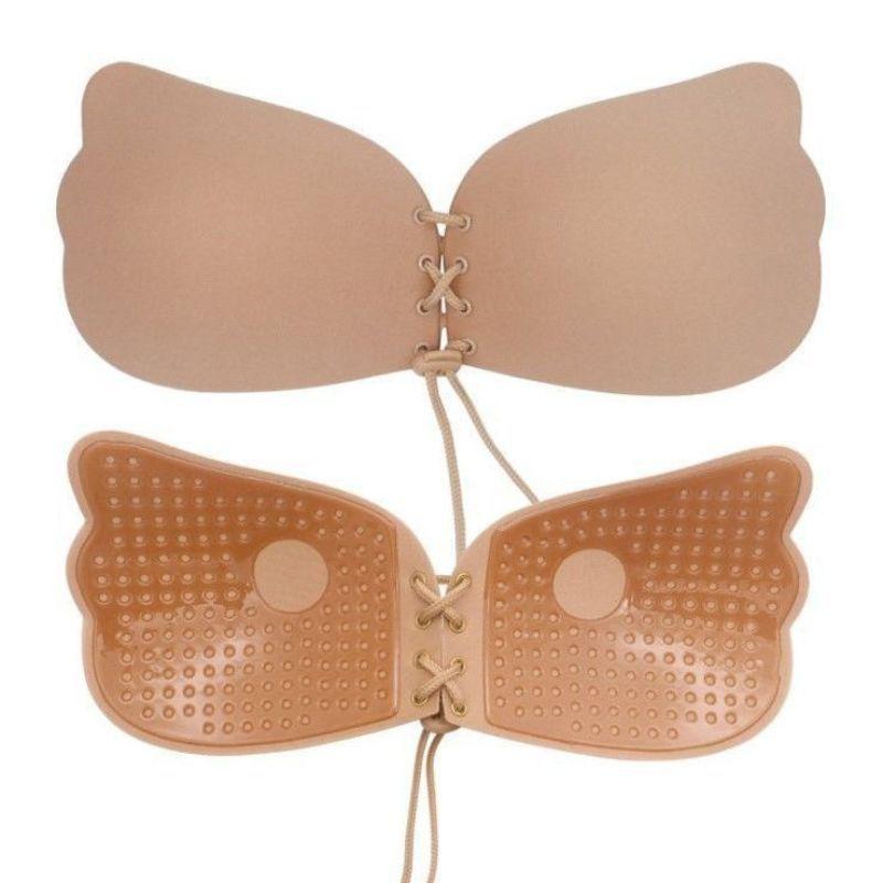 Magic Silicon Cup A-D Adhesive Bra Push Up Bras Strapless Invisible ...