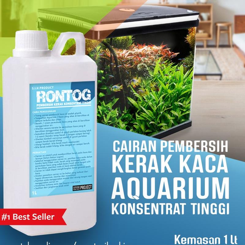 CAIRAN PEMBERSIH KERAK KACA AQUARIUM - RONTOG - Shop | Tokopedia