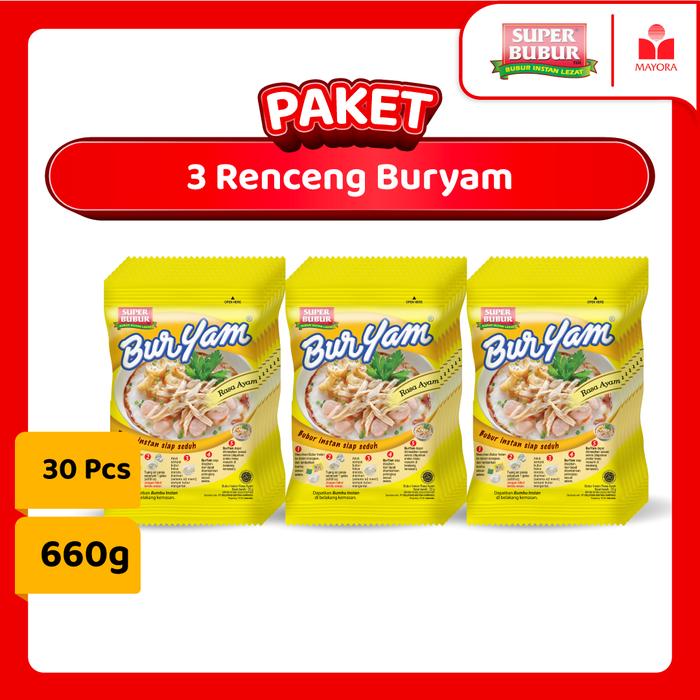 Jual Super Bubur Buryam Instan Trio - Jakarta Barat - Mayora | Tokopedia