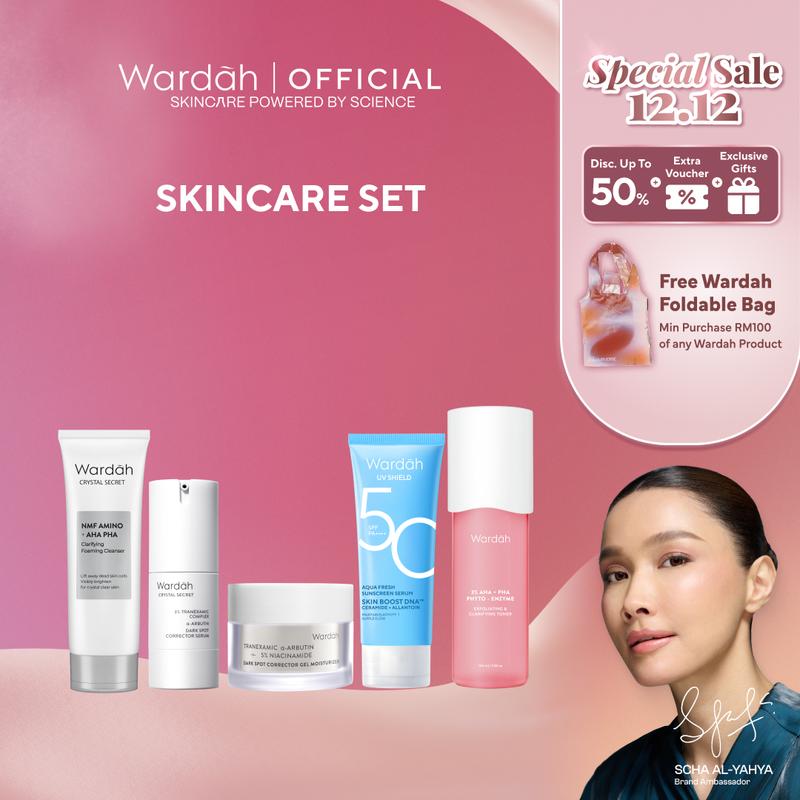 Wardah Skincare Set - Mix Series for Skin Problem Solutions - TikTok ...