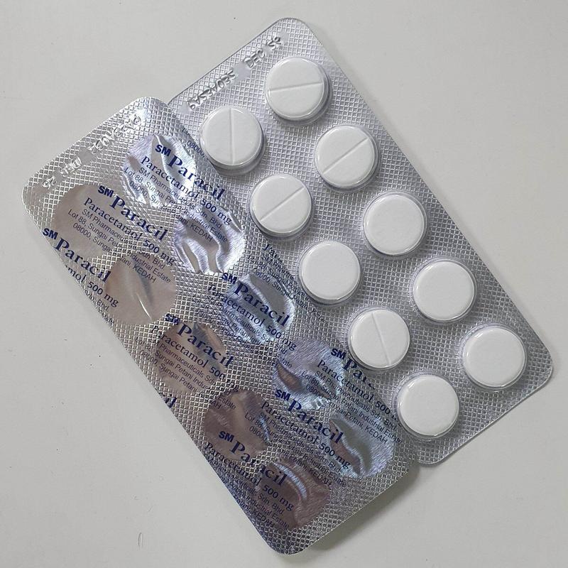 Paracil Tablet (Paracetamol 500mg) 10biji - TikTok Shop Malaysia