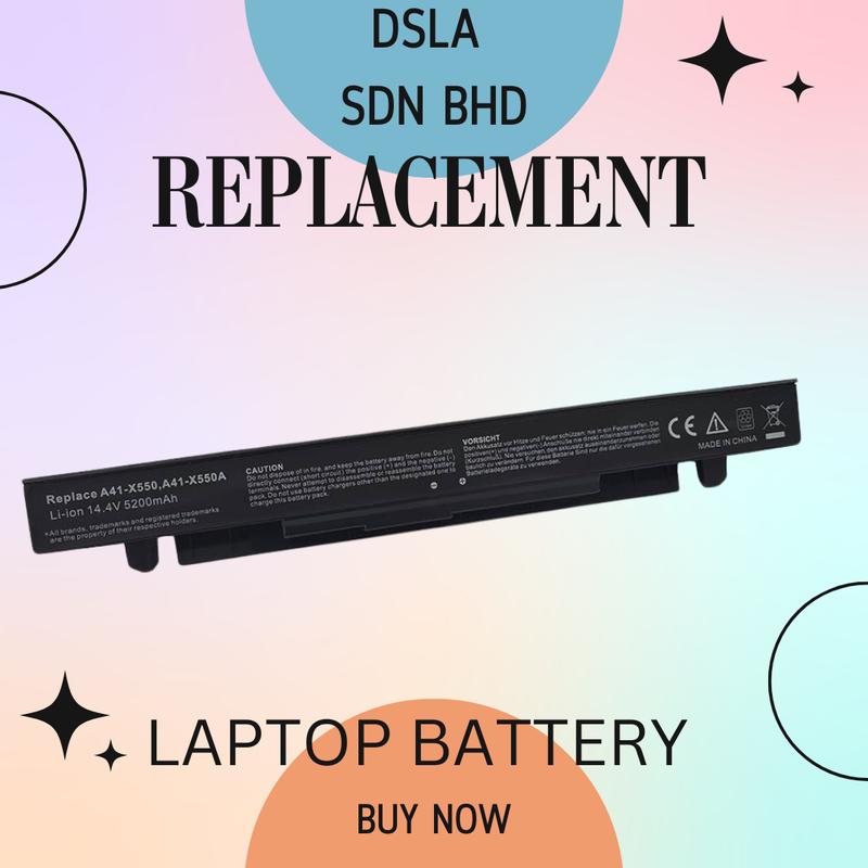 A.S.U.S A41-X550 A41-X550A x550c A450C Laptop Battery - TikTok Shop Malaysia