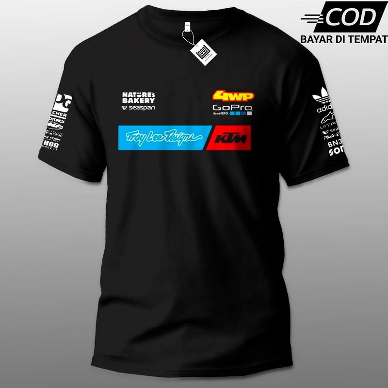 Tshirt Otomotif Kaos Motor Racing Combed 24s Tebal Nyaman Sablon - Shop ...