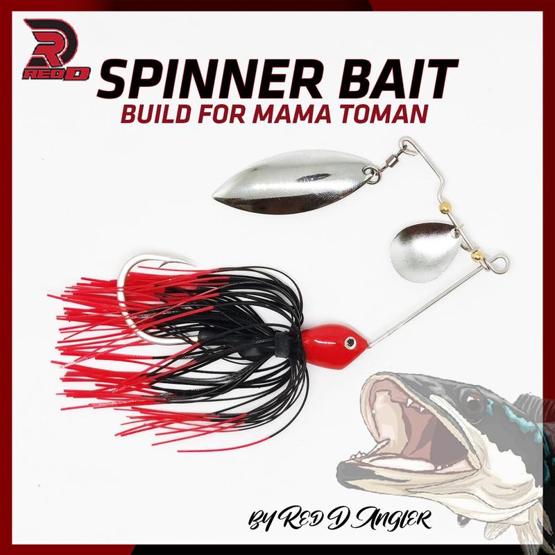 27G SPINNER BAIT FOR MAMA TOMAN BY RED D ANGLER - TikTok Shop Malaysia