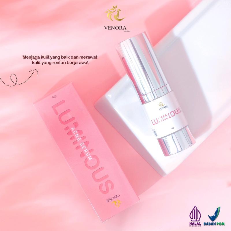 VENORA SKINCARE LOMINOUS ACNE SERUM JERAWAT - Shop | Tokopedia