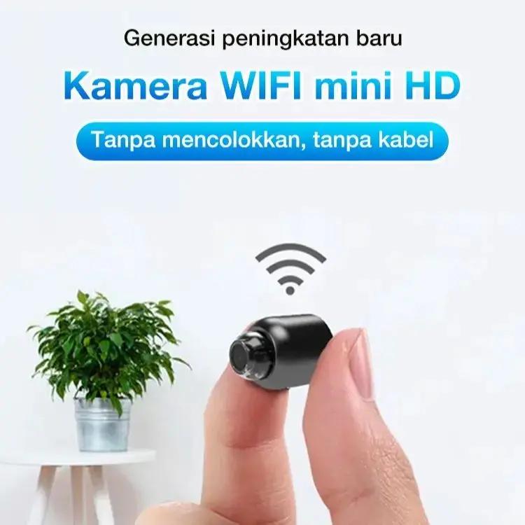 Kamera WIFI mini HD Pemantauan keamanan hewan peliharaan di rumah ...