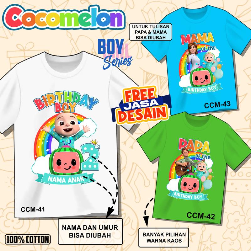 kaos ulang tahun anak kaos ulang tahun couple family kaos ultah - Shop ...