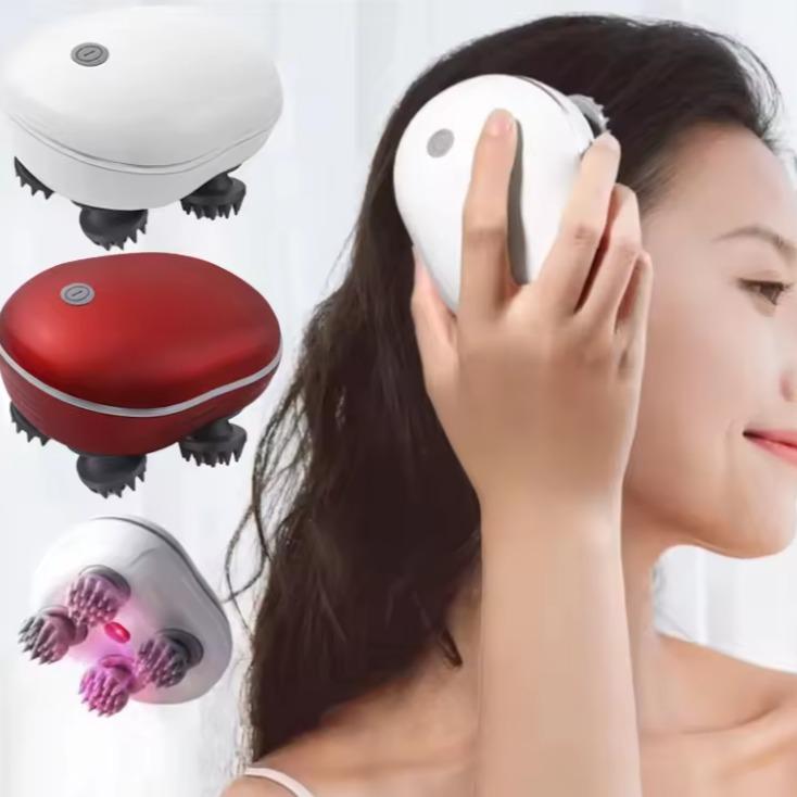Pengurut Kepala Elektrik Electric Head Massager 3DFull Body Deep ...