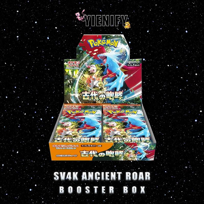 Japanese Pokemon SV4K Ancient Roar Booster Box - TikTok Shop Singapore