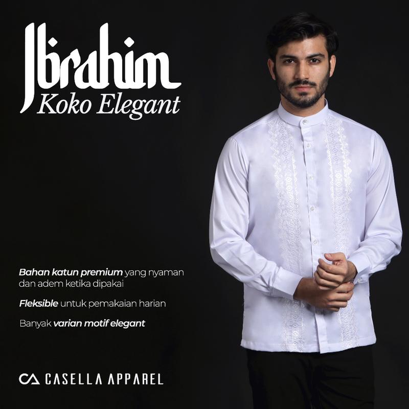 Casella Baju Koko Pria Lengan Panjang Exclusive Premium Baj - Shop ...