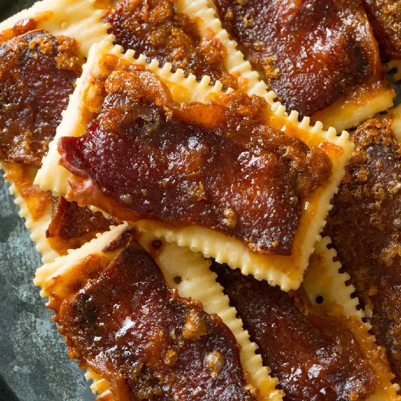 Bacon crackers pork sweet, biskuit babi manis renyah, snack babi - Shop ...