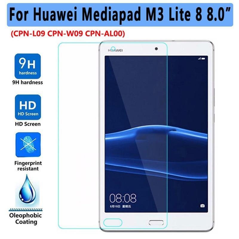 Tempered Glass Huawei Mediapad M3 Lite 8 8.0 CPN-L09 CPN-W09 - TikTok ...