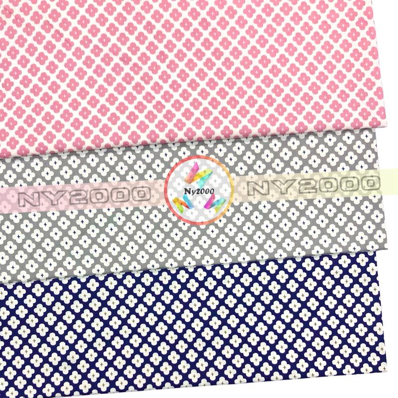 Kain Comb Cotton Corak Bunga Abstrak Geometrik (Bidang 63") - TikTok ...