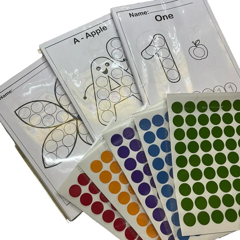 Alphabet Numbers Do a dot activity Baby Toys - TikTok Shop Malaysia