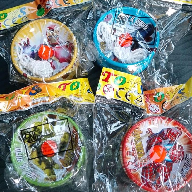YOYO BESI MAINAN ANAK YOYO MOTIF KARAKTER / MAINAN YOYO BESI YOYOO ...
