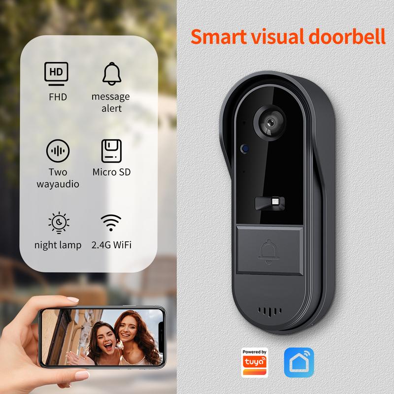 Tuya Doorbell With Camera Wireless Bundle Doorbell Smart Hom - TikTok ...