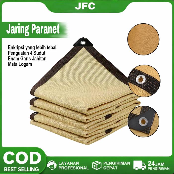 Jual Jaring Paranet Kuning 95% Peneduh - Baca Deskripsi Sebelum Membeli ...