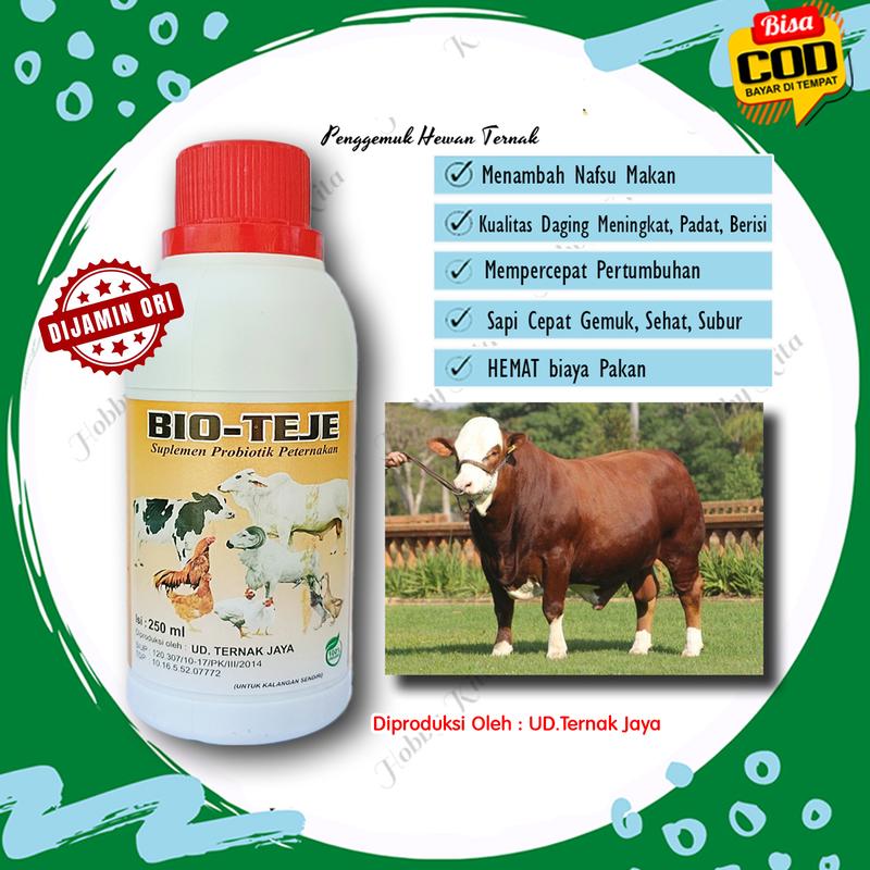 Vitamin Sapi Penggemukan Vitamin Sapi Nafsu Makan Daya Tahan - Shop ...