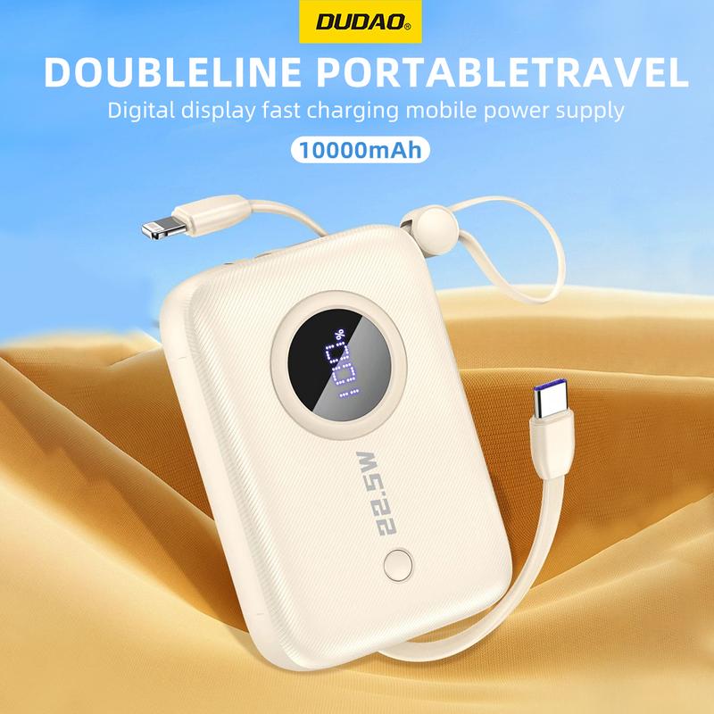Dudao K14 66W Fast Charging 22WPD Power Bank - TikTok Shop Malaysia