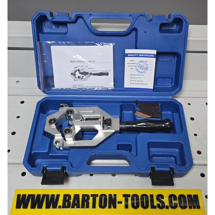 Jual 35-65mm Cable Wire Stripper Tool KBX-65 BARTON Tang Kupas Kabel ...