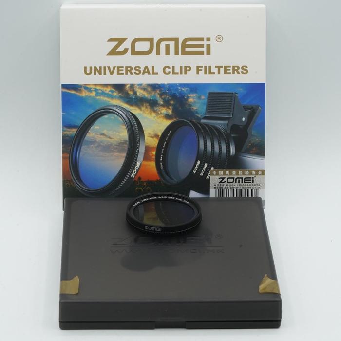 Jual Zomei Phone Clip Camera Handphone HP Phone Lens Filter CPL 37mm 37 ...