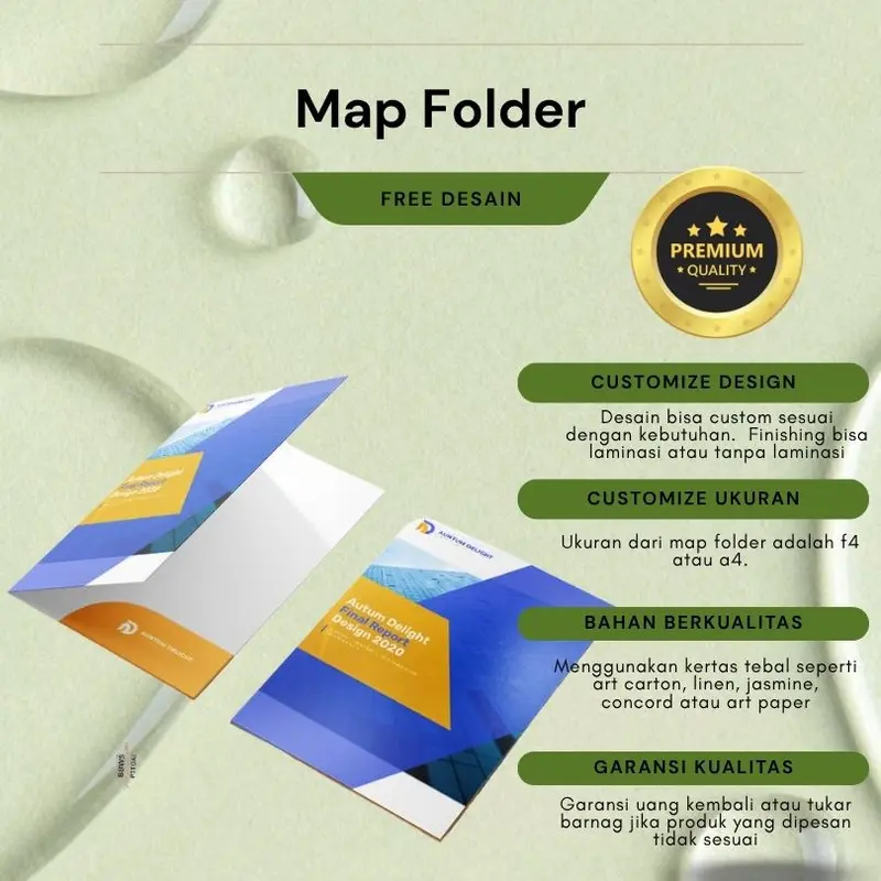 Map Folder Custom Ukuran F4: File Rapi, Gaya Tetap Kece! - Shop | Tokopedia