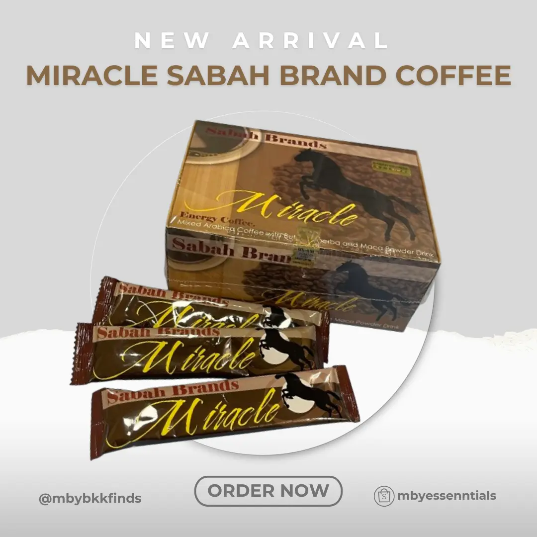 Best Selling Miracle Coffee Sabah Brands for Men - TikTok Shop Philippines