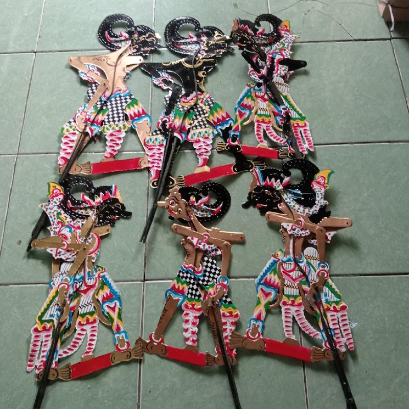 Wayang Jangkahan Komplit Bahan Kertas Karton - Shop | Tokopedia