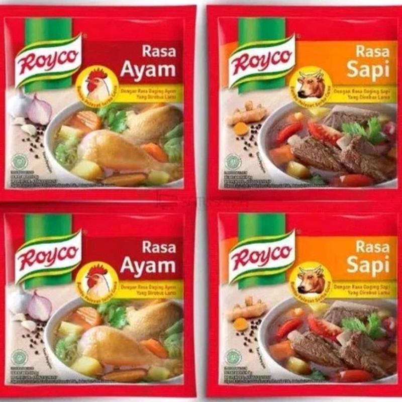 Royco Ayam Sapi 1 renceng - 9g x 12 pcs - Shop | Tokopedia