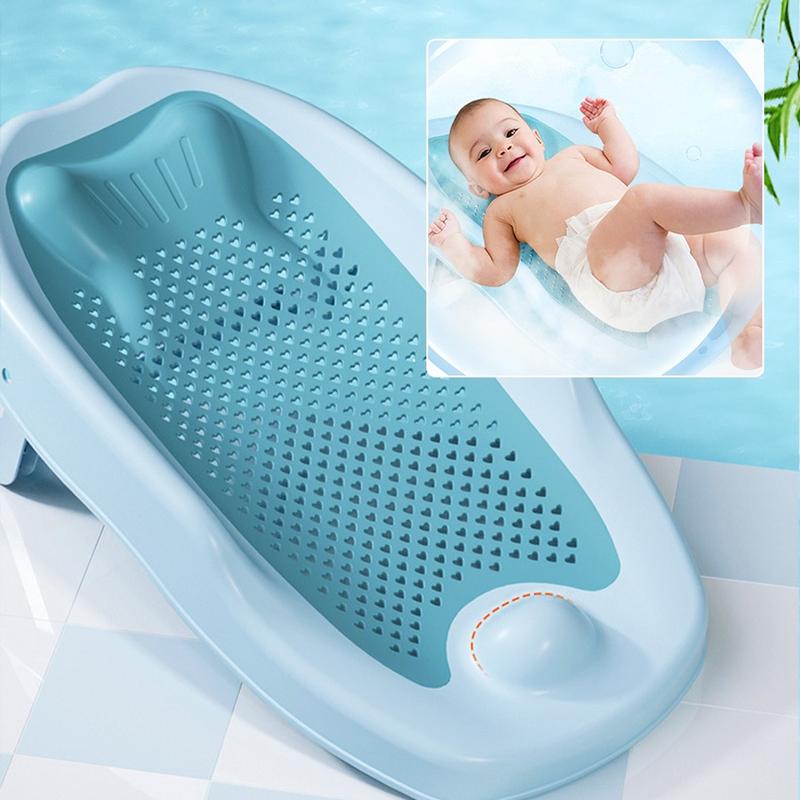 Baby Bath Net Baby Shower Rack Bathtub Baby Bath Rack Suppor - TikTok ...