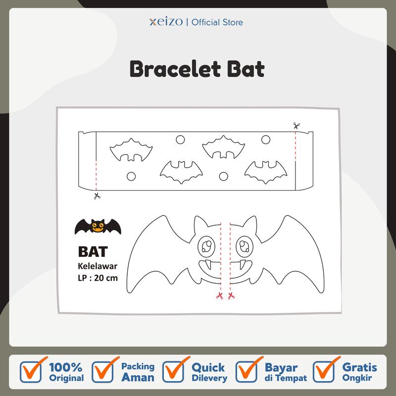 Mewarnai Bracelet Cut & Glue | Coloring Page Aktivitas Anak Paud TK SD ...