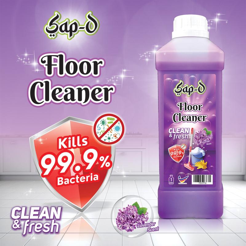 SapO + Floor Cleaner Lavender 1000ml + Sabun Cuci Lantai - Disinfectant ...