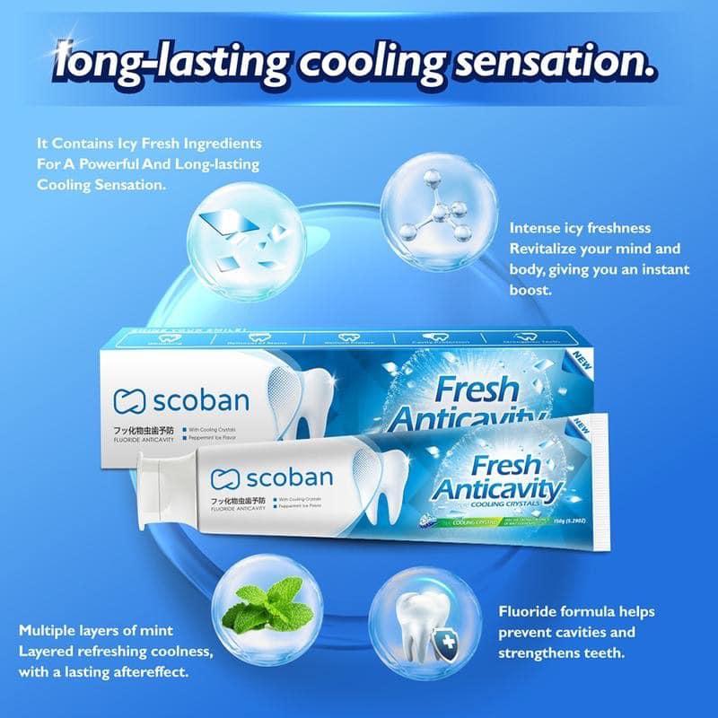 ASENCIAL Scoban Fresh Anticavity Toothpaste - TikTok Shop Philippines