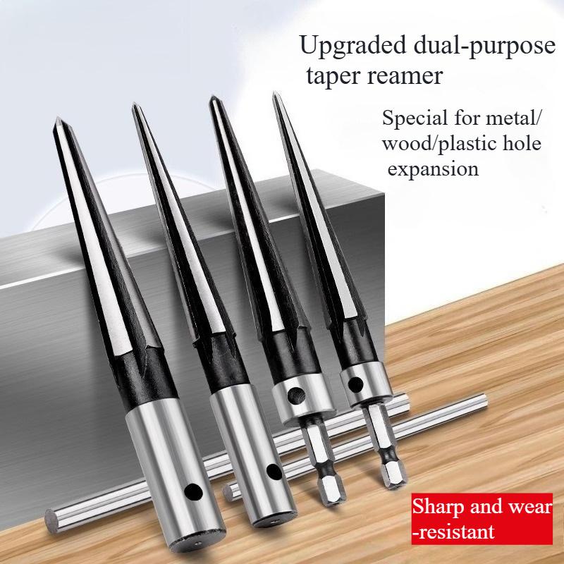 Taper Reamer Hand Reaming Machine Woodworking Opening Taper Carbide ...