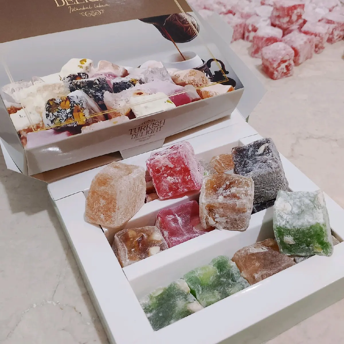 Turkish Delight Lokum All Varian Nuts dan Mixed - Shop | Tokopedia