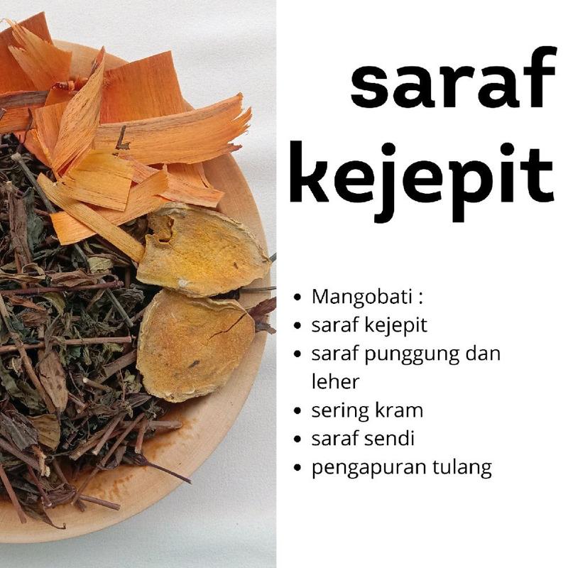 Jamu Godok Saraf Kejepit Tradisional Herbal Alami 100% Tanpa Efek ...