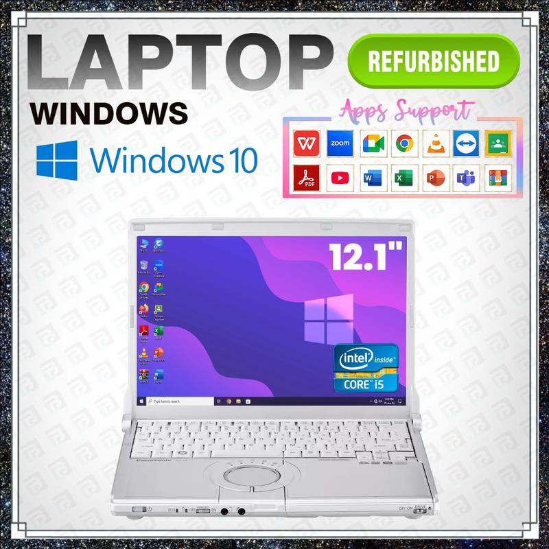 (Refurbished) Panasonic CF-S9 Laptop | 12.1" inch Display | Intel ...