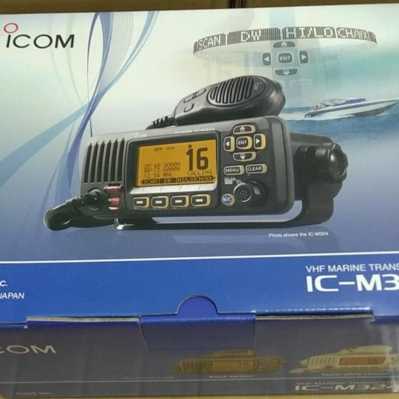 Icom Radio Marine IC-M324 VHF Garansi 1 Tahun - Shop | Tokopedia
