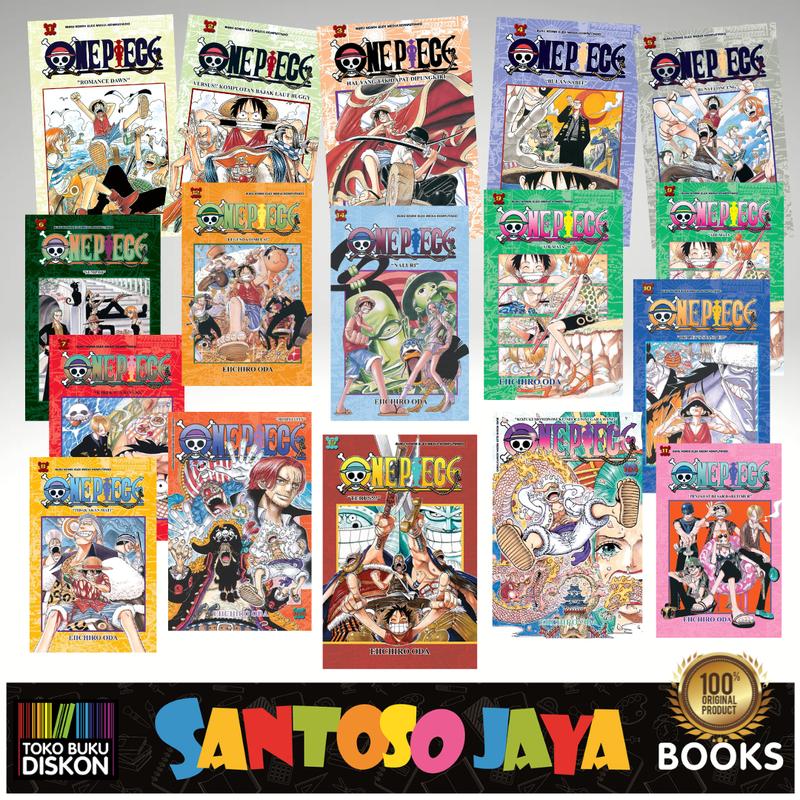 Komik Seri Manga - ONE PIECE by Eiichiro Oda - Shop | Tokopedia