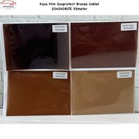 Jual Kaca Film Sun Protect Bronze Coklat 20 40 60 80 Anti Gores Roll 55 ...