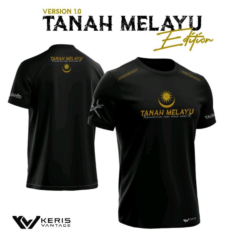 100% PREMIUM QUALITY TSHIRT - TANAH MELAYU V1 EDITION - TikTok Shop ...