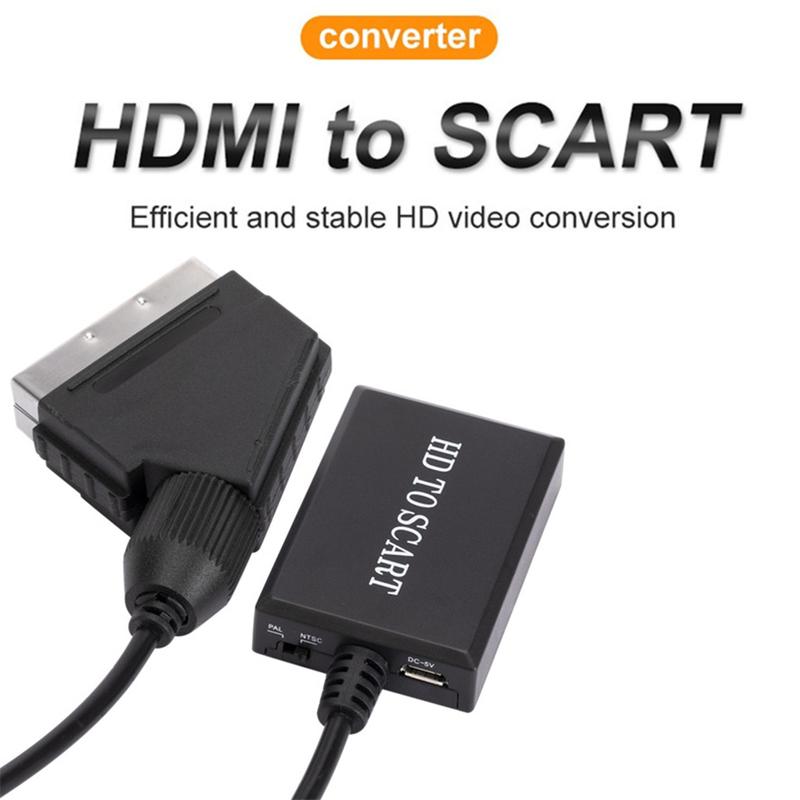 HD HDMI To SCART Video Audio Converter Adapter for HD TV DVD - TikTok ...