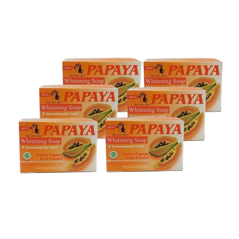 6pcs Set Ready Stock 100% ORIGINAL R@D@L SABUN PAPAYA 135gm - TikTok ...