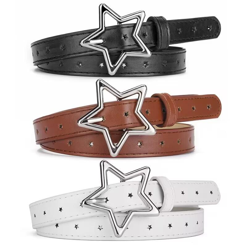 Children's Five-Pointed Star Belt Women's Fashion Star Star Hole ...