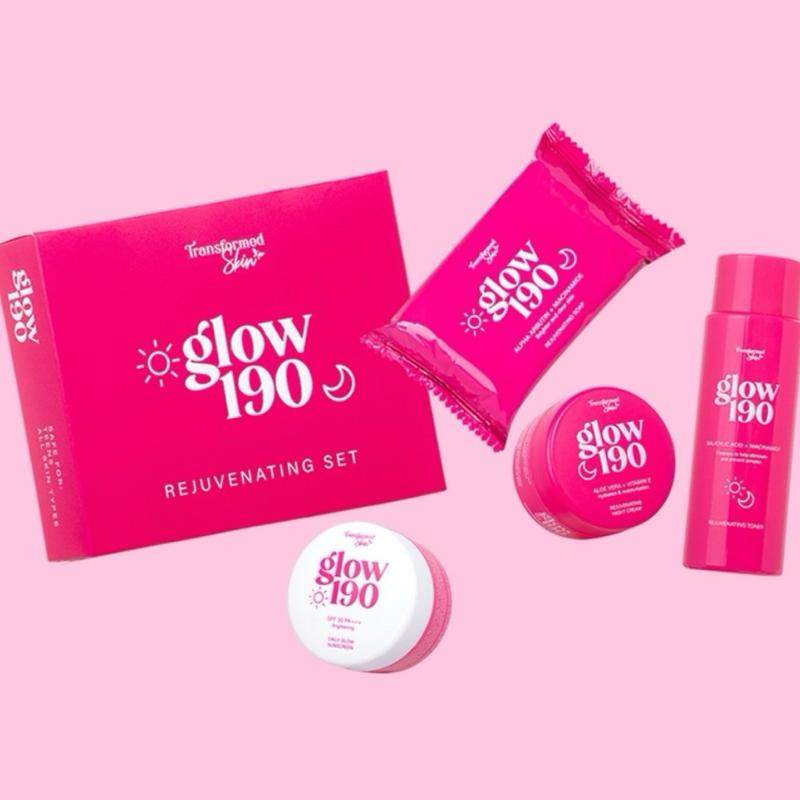 GLOW 190 REJUVENATED FORMULA MILD (SET SKINCARE) - TikTok Shop Malaysia